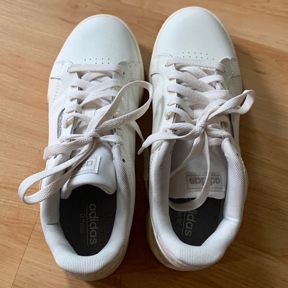 adidas | Shoes | Adidas All White Trainer Shoe | Poshmark